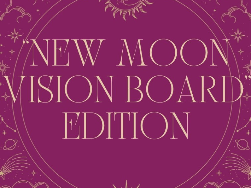 New moon vision board - Hipsy