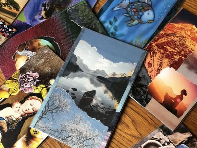 Collage van de ziel - Hipsy