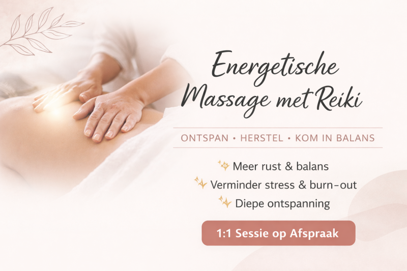 Reiki Energetische Behandeling | 1 op 1 - Hipsy