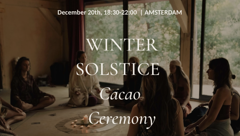 WINTER SOLSTICE — Women’s Cacao Ceremony - Hipsy