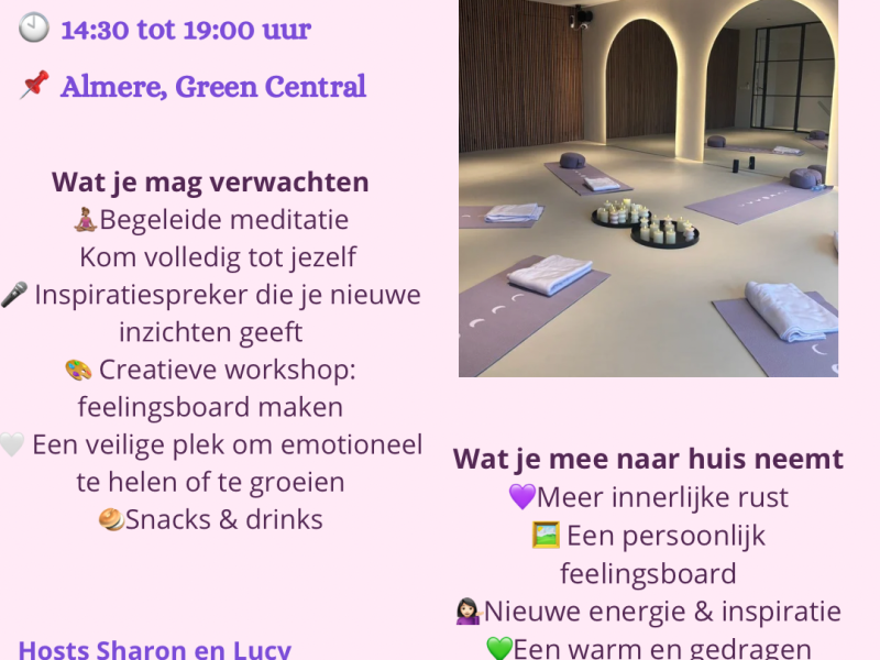 Selfcare events Emotionele groei - Hipsy