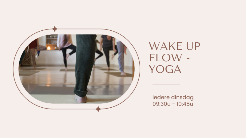 Wekelijkse yoga - Wake Up Flow - Hipsy