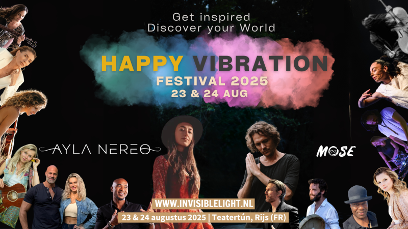 Happy Vibration Event 2025 met Mose & Ayla Nereo - Hipsy