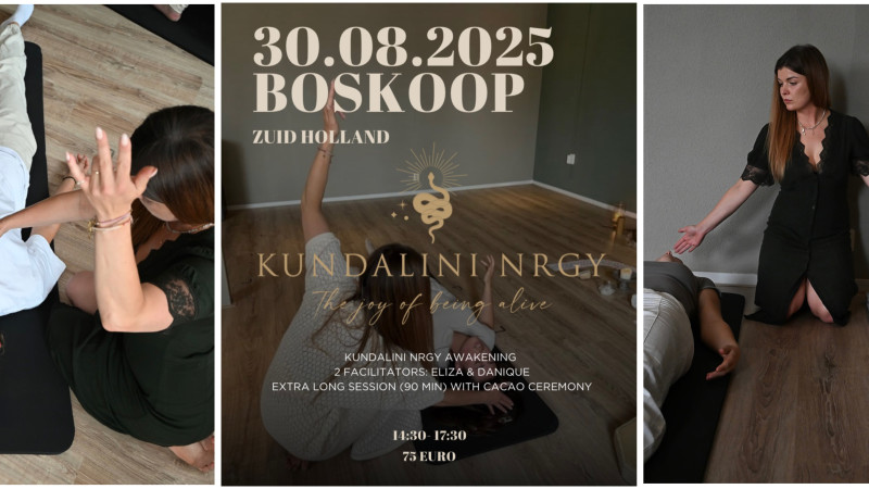 Kundalini Nrgy Awakening, 2 faciliators, Extra lange sessie - Hipsy
