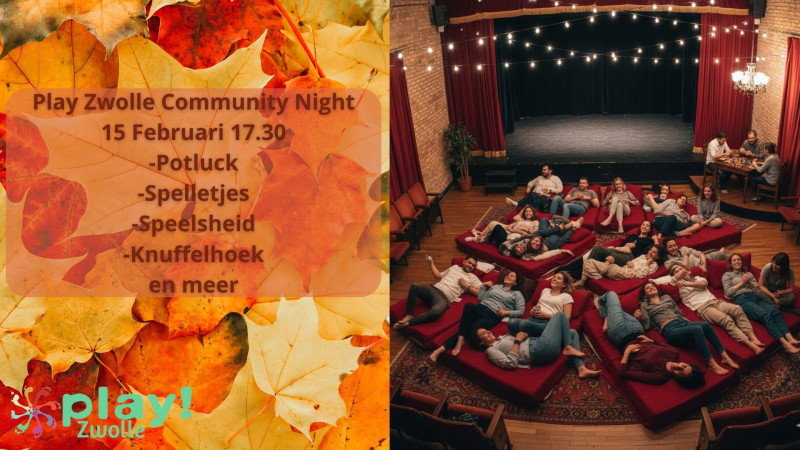 Play! Zwolle Community Nights (alle leeftijden) - Hipsy