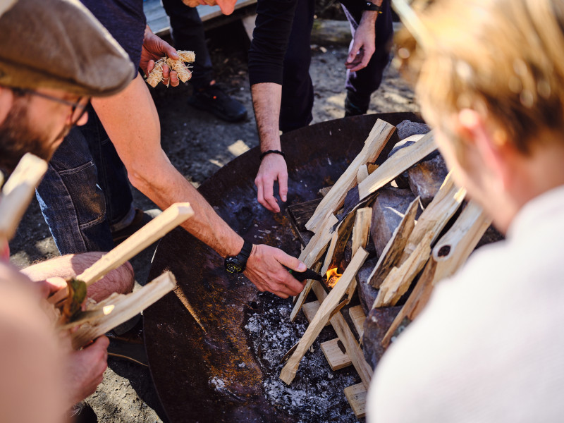 Mannenvuur zweethut ceremonie / Manfire sweatlodge Amsterdam - Hipsy