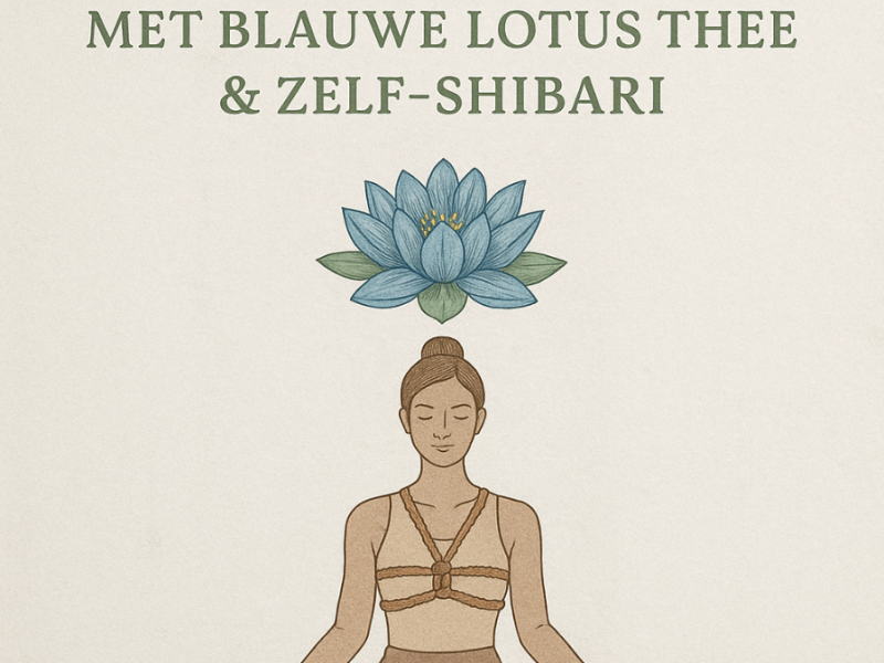 Blauwe Lotus Thee & Zelf-Shibari Ceremonie - Hipsy