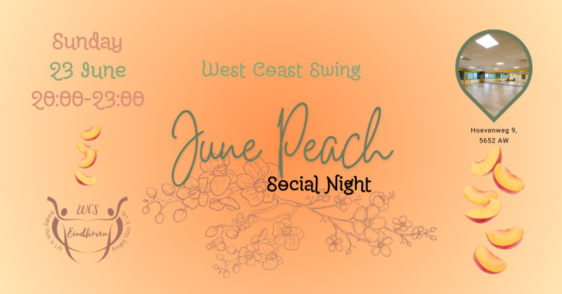 June Peach Social - Hipsy