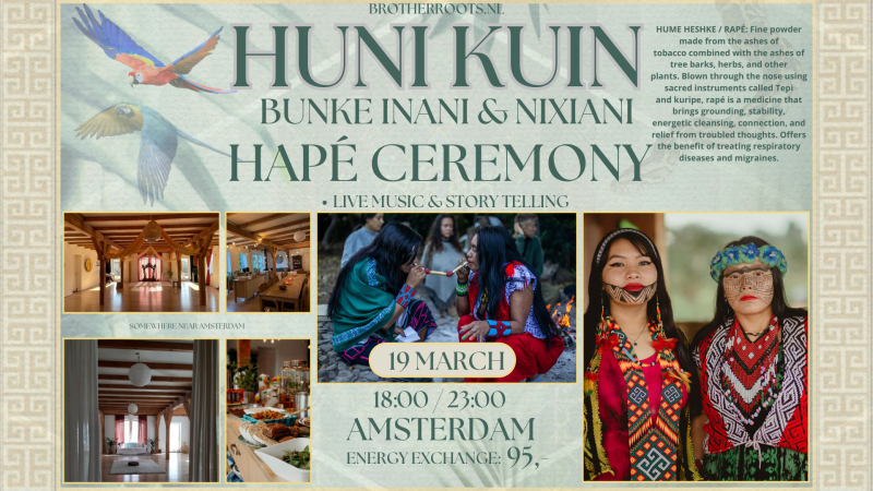 Bunke Inani HAPÉ Ceremony - Hipsy
