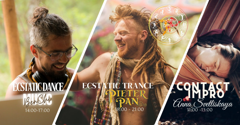 Ecstatic dance & Trance - Lier - Pieter Pan - Ben Chi - Contact-Anna - Hipsy
