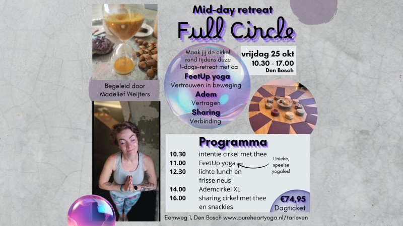 Mid-day retreat "FULL CIRCLE" - Hipsy