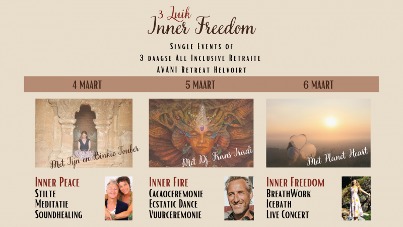 Drieluik Inner Freedom - Hipsy