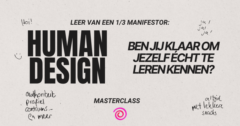 Human Design Masterclass (NL) - Hipsy