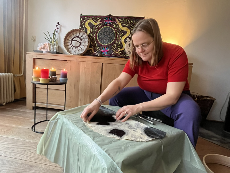 Workshop sjamanendrum bouwen, Velp bij Arnhem Gelderland - Hipsy