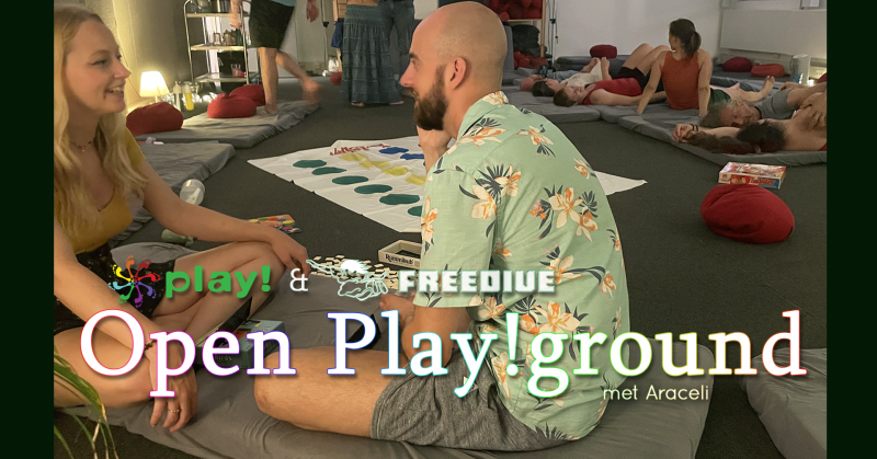 PLAY & Freedive Utrecht | Open Play!ground op zondag - Hipsy