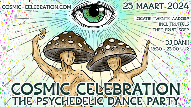 Cosmic Celebration The Psychedelic Dance Party Twente - Hipsy