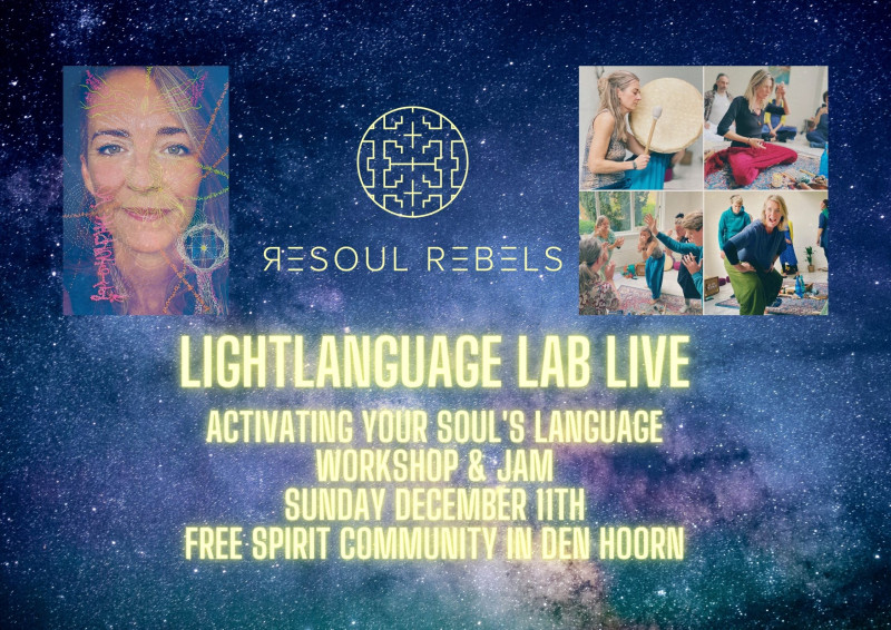 Lightlanguage Lab Live - Activating Workshop & Jam - Hipsy