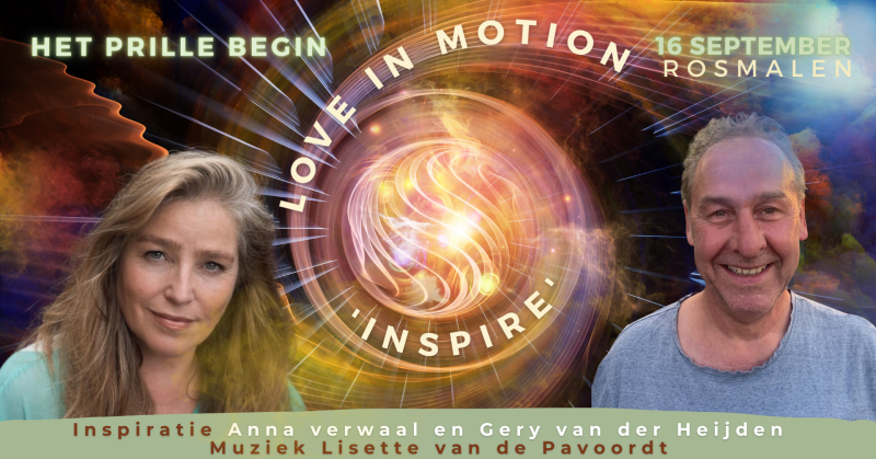 Love in Motion 'Inspire' Het Prille Begin met Anna Verwaal - Hipsy