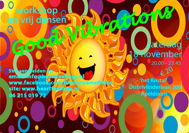 Biodanza Party: GOOD VIBRATIONS! - Hipsy