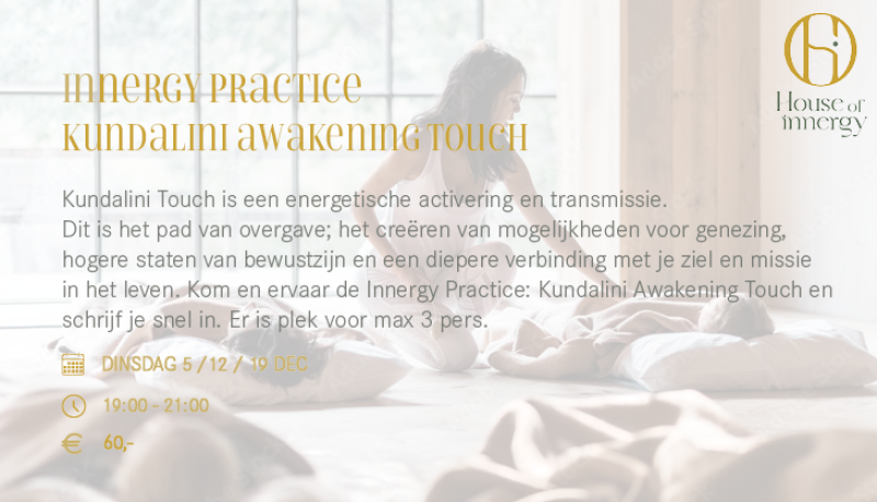 INNERGY PRACTICE: KUNDALINI AWAKENING TOUCH - Hipsy