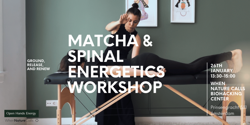 Recenter and Release: Matcha & Spinal Energetics Workshop - Hipsy