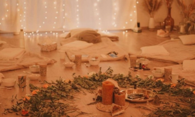 Vrouwencirkel en Yoga flow - Hipsy