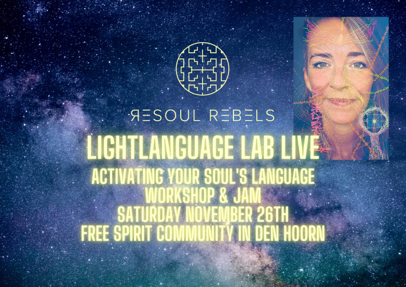 Lightlanguage Lab Live - Activating Workshop & Jam - Hipsy