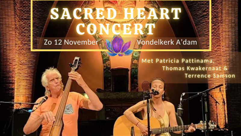 Sacred Heart Concert & Blue Lotus Tea met Patricia, Thomas en Terence - Hipsy