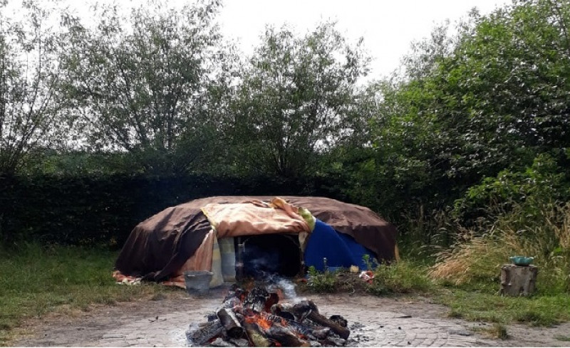 Zweethut ceremonie voor vrouwen - Hipsy