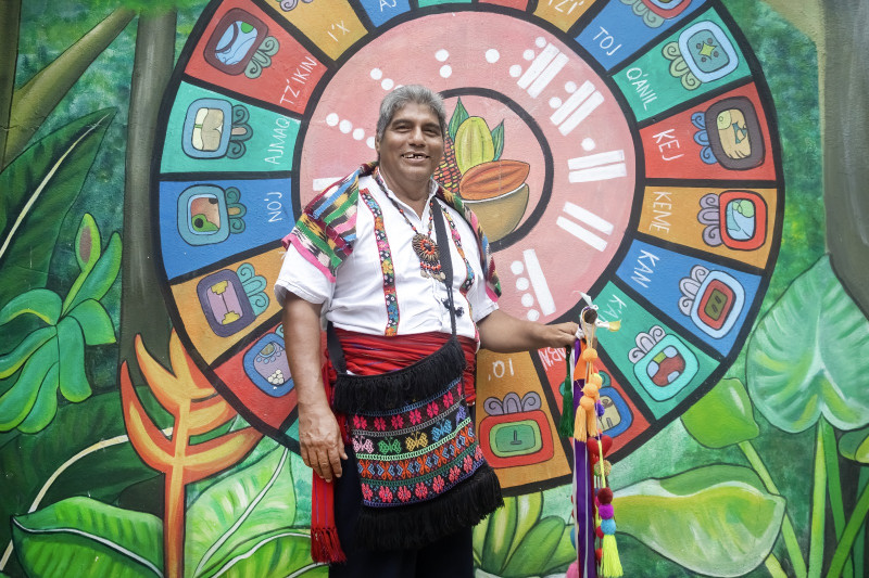 Gathering with the Maya Yokot’an wisdom keeper of Cacao ancestrality ...