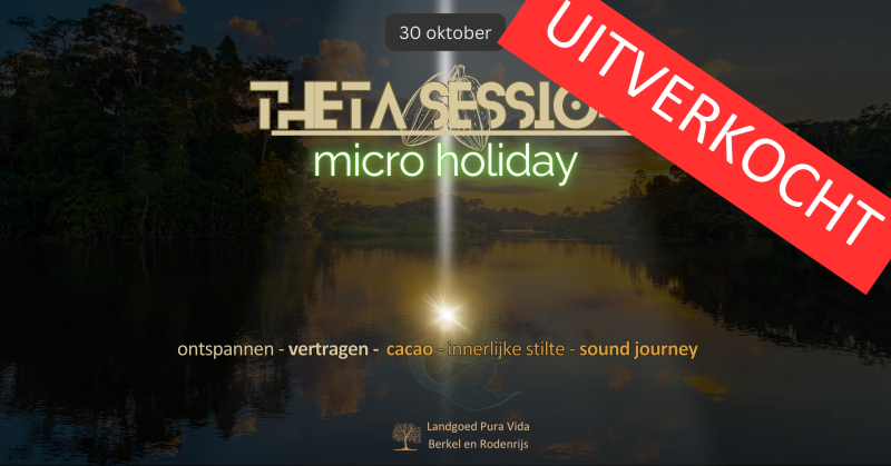 Theta Session - UITVERKOCHT - Hipsy