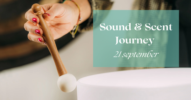 Klankbad met kristallen klankschalen & geuren - Hipsy