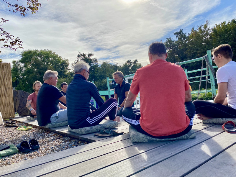 Happy Man retraite - Hipsy