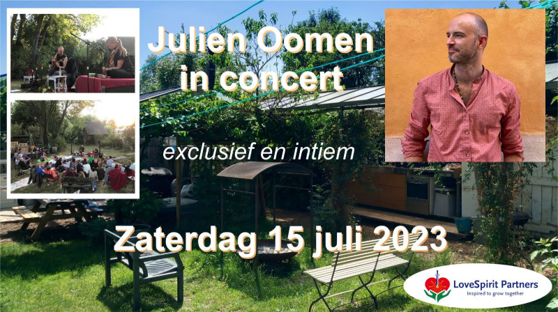 Exclusieve zomerbliss dag met concert van Julien Oomen - Hipsy