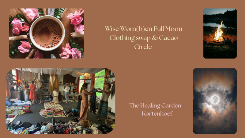 Wise Wom(b)en Full Moon Circle: kledingruil & cacao - Hipsy