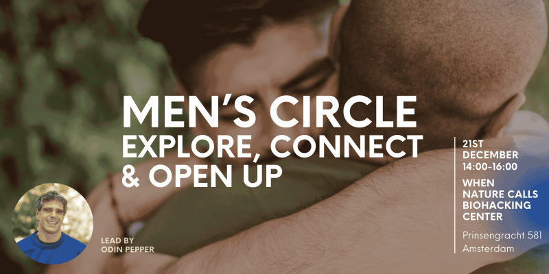 Kanna-Supported Men's Circle: Explore, Connect, and Open Up - Hipsy