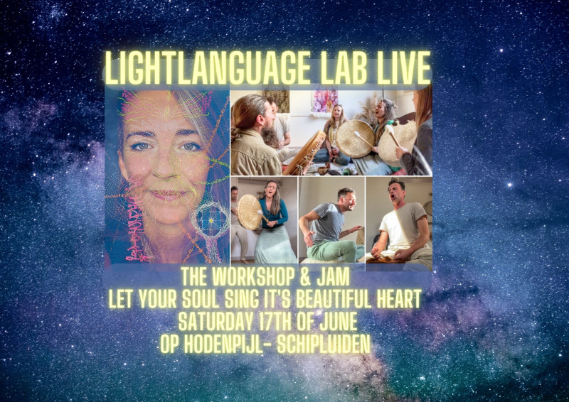 LIGHTLANGUAGE LAB LIVE - THE WORKSHOP &JAM - Hipsy
