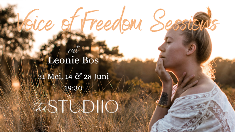 Voice of Freedom sessions met Leonie Bos