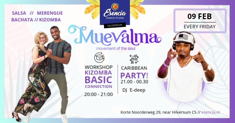 Workshop Kizomba Basic Connection - Hipsy