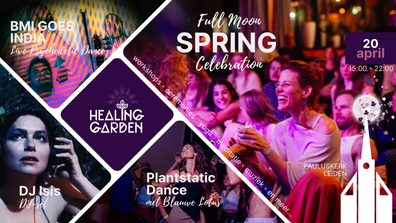 Healing Garden Full Moon Spring Celebration - Hipsy