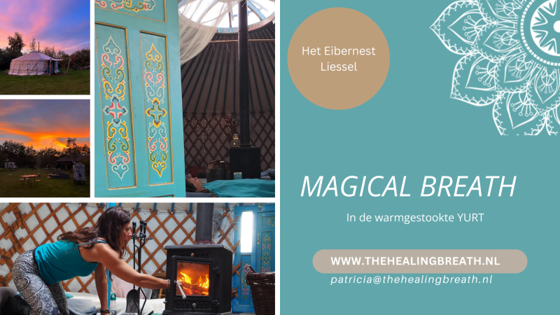 Magical breath in de Yurt gevolgd door potluck - Hipsy