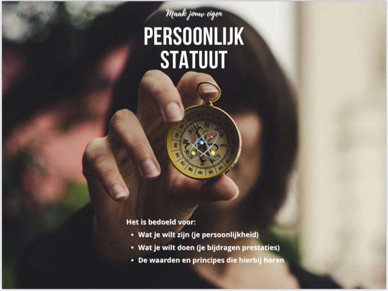 Happy Sessie: maak je eigen Persoonlijk Statuut - Hipsy