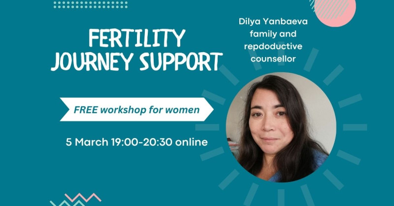 FREE online workshop for women Fertility journey support - Hipsy