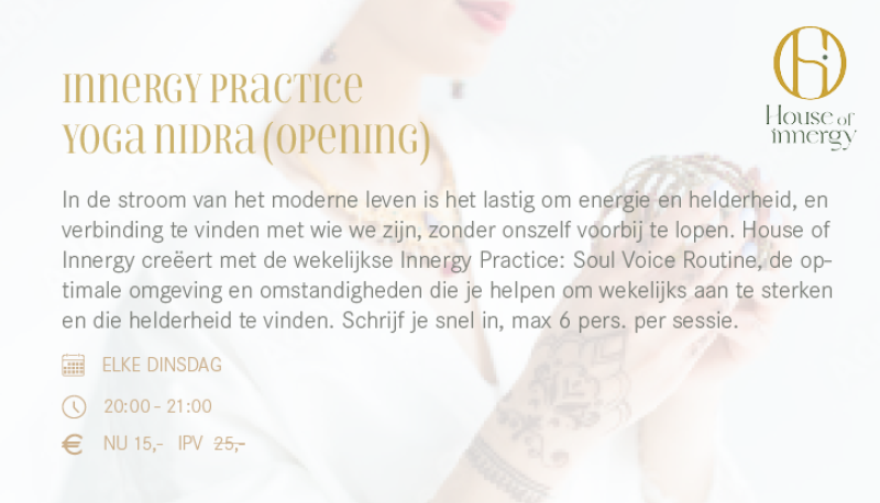 INNERGY PRACTICE: YOGA NIDRA - Hipsy