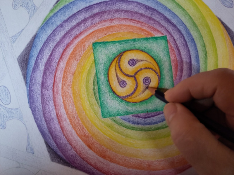 Middag Workshop mandala tekenen o.l.v. Martsje Broersen - Hipsy