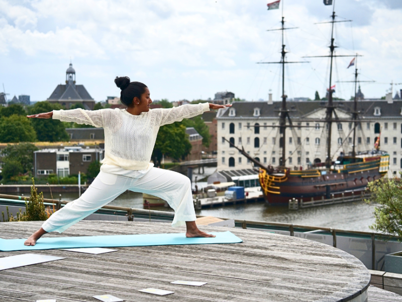 AMSTERDAM | Rooftop Yoga @NEMO | 15 eur - Hipsy