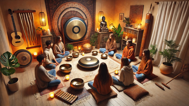 Jonge Mannen Sharing Circle - Hipsy