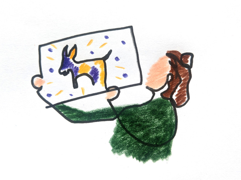 ONLINE - One Line Drawing Session - Hipsy