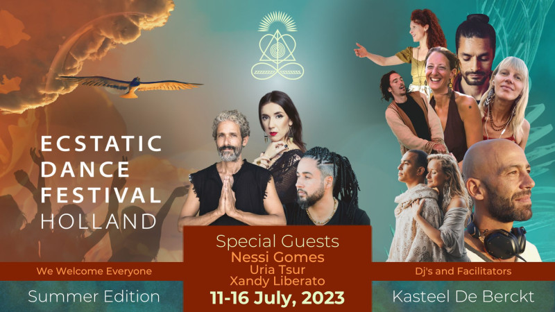 Ecstatic Dance Festival Holland Summer 2023 with Nessi Gomes - Hipsy