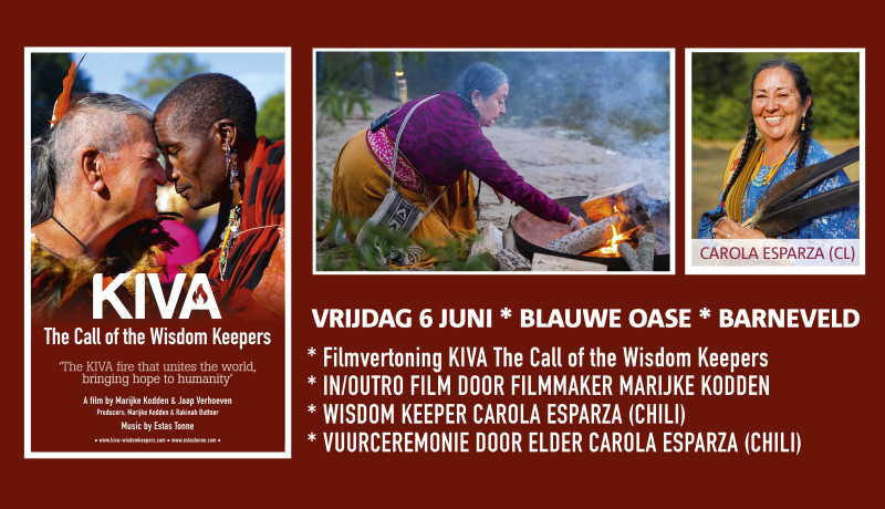 KIVA-filmavond met Wisdom Keeper Carola Esparza + vuurceremonie - Hipsy